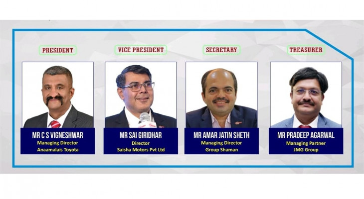 C S Vigneshwar Takes Over As FADA's 37th President For The Year 2024-26